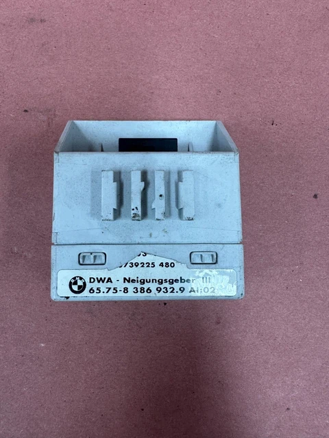 BMW E39 540I E46 E38 Alarm Theft Control Module Inclination Sensor OEM ...