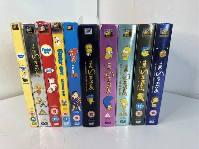 THE SIMPSONS - Family Guy - American Dad Box sets £29.99 - PicClick UK
