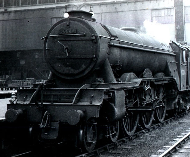 VINTAGE TRAIN PHOTOGRAPH BR 60046 4-6-2 steam locomotive railway ...