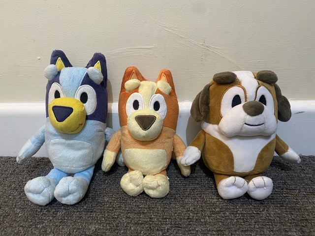 CBEEBIES BLUEY & Friends - Winton Bingo Bluey - Plush Soft Toy £30.00 ...
