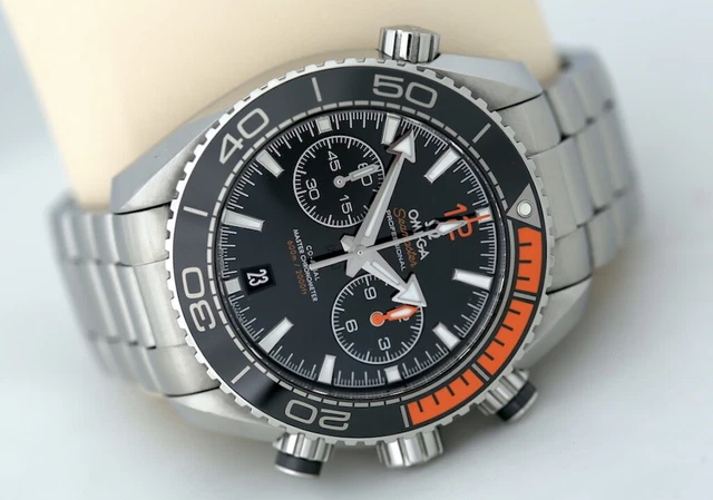 OMEGA SEAMASTER PLANET Ocean Chronograph Co-Axial Watch - 46mm (2019) £ ...