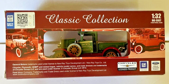 NEW RAY CLASSIC Collections 1931 Ford Model A Pick Up 1:32 Scale Nib ...