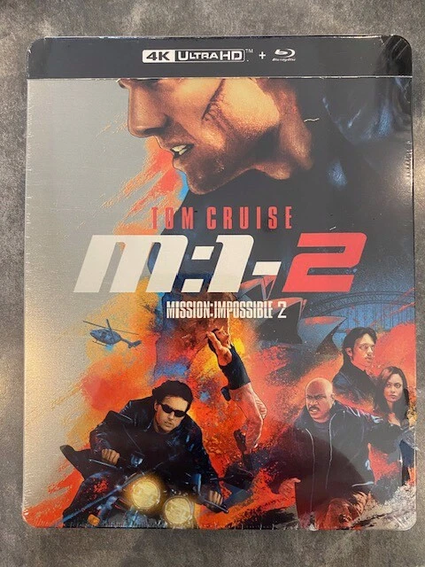 MISSION IMPOSSIBLE 2 - Tom Cruise - Steelbook Collector - 4K Ultra Hd ...