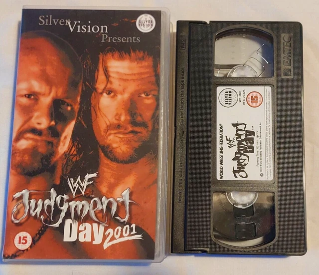 WWF JUDGMENT DAY 2001 VHS Video - Tested! - Great condition! - Rare ...
