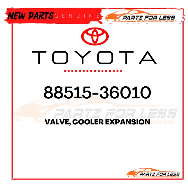 88515-36010 TOYOTA GENUINE Valve, Cooler Expansion 8851536010 New Oem £ ...