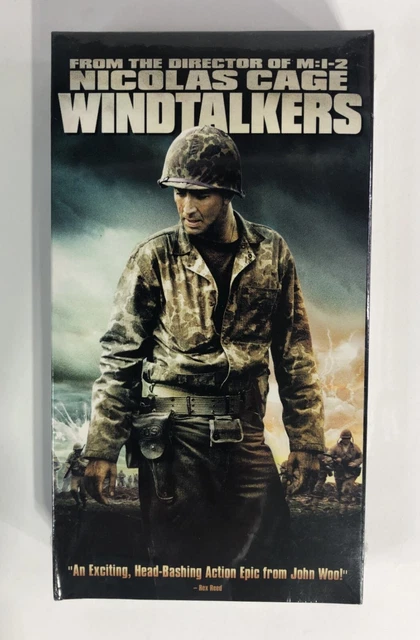 WINDTALKERS VHS 2002 Nicolas Cage Adam Beach Peter Stormare Factory ...