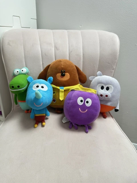 HEY DUGGEE PLUSH Bundle Talking Plush Toys Cbeebies Duggee And the ...