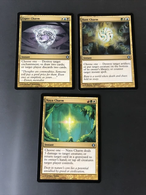 CHARME BANT, ESPER et Naya : MtG Shards of Alara jeu rare EUR 1,12 ...