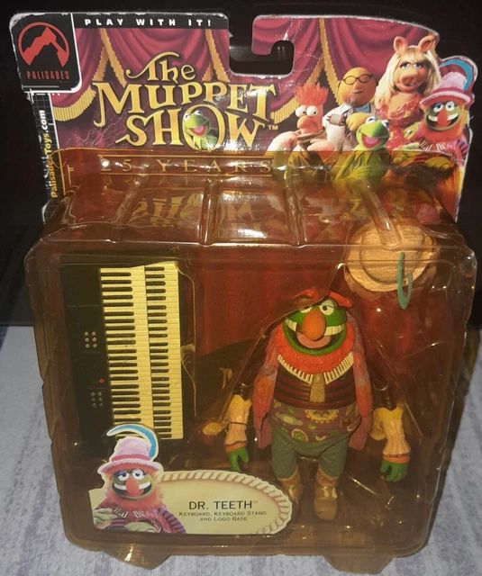 JIM HENSON'S THE Muppets 25 Years Dr. Teeth Action Figure 2002 *New ...