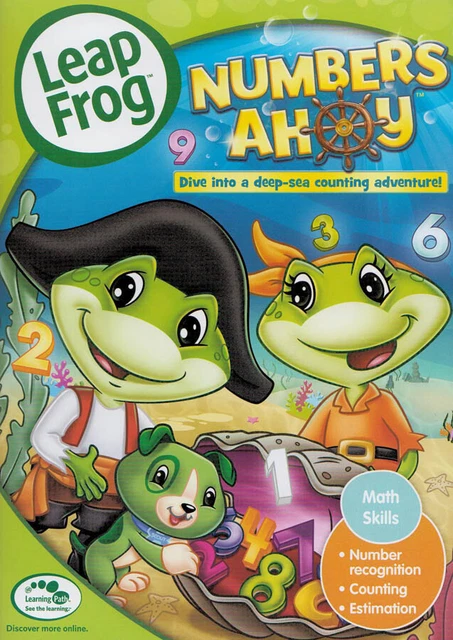 LEAP FROG - Numbers Ahoy (Dvd) $24.99 - PicClick CA