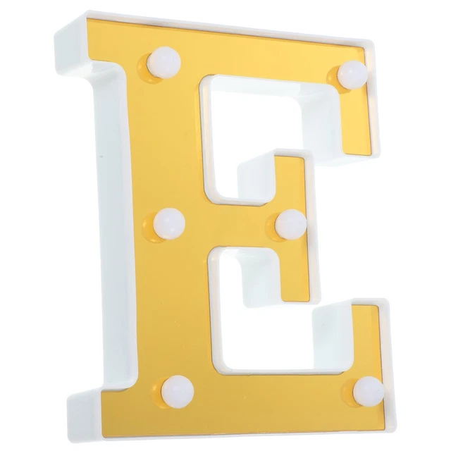 LETTER LIGHT ALPHABET Letter Sign Alphabet Night Light Sign Party ...