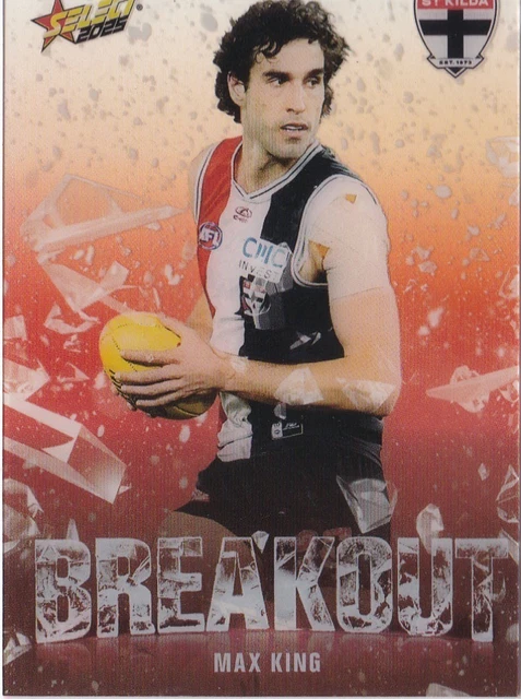 MAX KING BREAKOUT Select 2025 Afl Saint Kilda $1.00 - PicClick AU