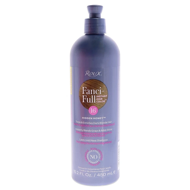 FANCI-FULL RINSE INSTANT Hair Color - 16 Hidden Honey by Roux 15.2 oz ...