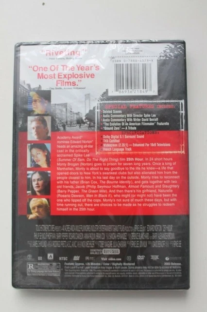 25TH HOUR DVD Brian Cox (2003) EUR 3,22 - PicClick IT