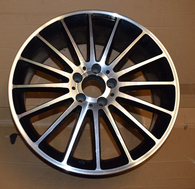 1X ORIGINAL MERCEDES w176 A Klasse AMG Alufelge A1764010502 8Jx18 H2 ...