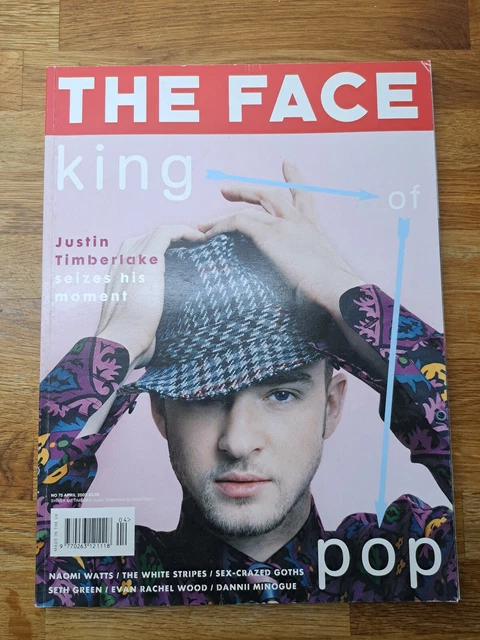JUSTIN TIMBERLAKE: 'THE Face' Magazine Cover 2003, Vintage, Super Rare ...