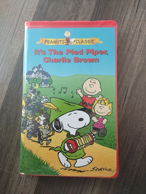 ITS THE PIED Piper, Charlie Brown (VHS, 2000, Clamshell) $2.67 ...