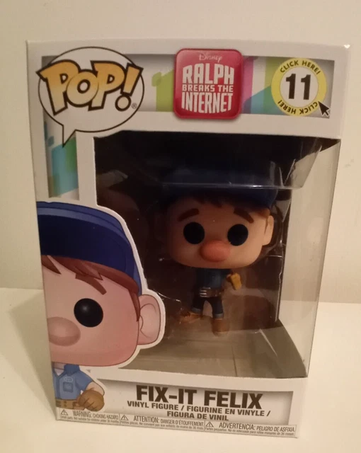 FUNKO POP! #11 Disney Pixar Wreck-It Ralph 2 - Fix-It Felix + ATV Pop ...