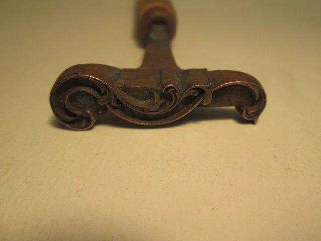 FER A DORER Xviii-Xix Bronze-Pour Reliure -Dorure-Graveur EUR 50,00 ...