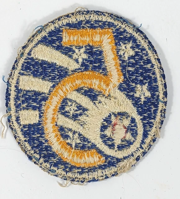 WWII US ARMY 5th Air Force Patch Full Color RARE Vintage Original ...