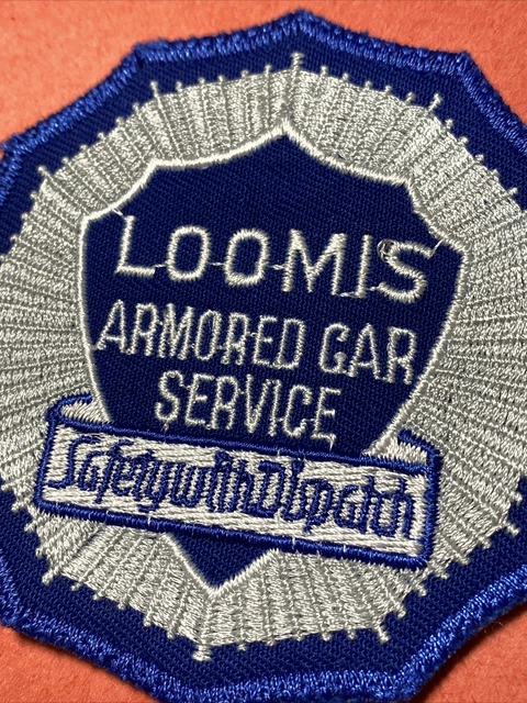 VINTAGE TRUCKERS PATCH. Loomis Armored Car Service SWD 8cm 10 BG03 $13. ...