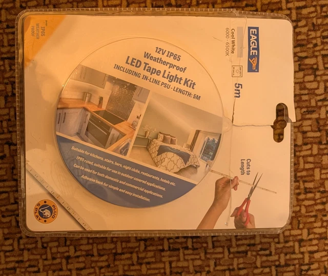 EAGLE LED STRIP Lights 5m - cool white £10.78 - PicClick UK