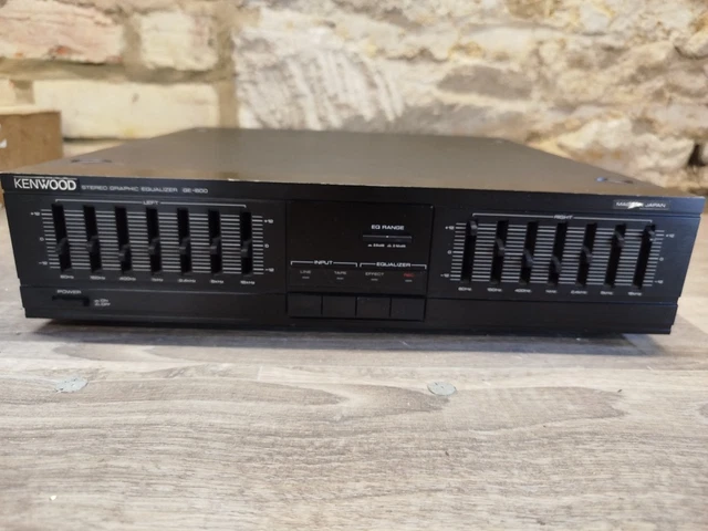KENWOOD GE-600 VINTAGE Hi-Fi Stereo Graphic Equalizer Component ...