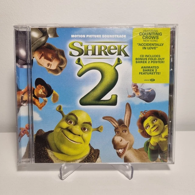 DREAMWORKS SHREK 2 Motion Picture Soundtrack Music CD, Free Tracked ...