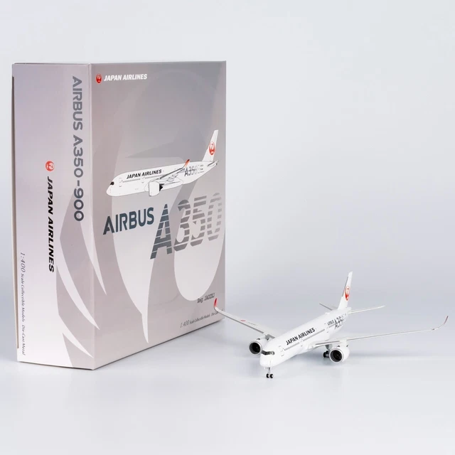 NG MODELS 1:400 JAL Japan Airlines JA02XJ Airbus A350-900 Model ...