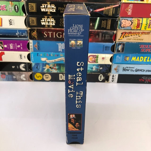 STEAL THIS MOVIE (2000) VHS Screener $12.09 - PicClick CA
