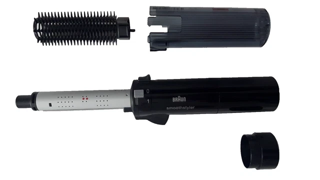BRAUN SMOOTH STYLER Cordless Independent Hair Tong *NO GAS CELL* HARDLY USED £49.95 - PicClick UK