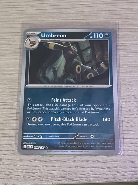 UMBREON (POKE BALL Pattern) 059/131 Sv: Prismatic Evolutions Holo £15.79 - PicClick UK