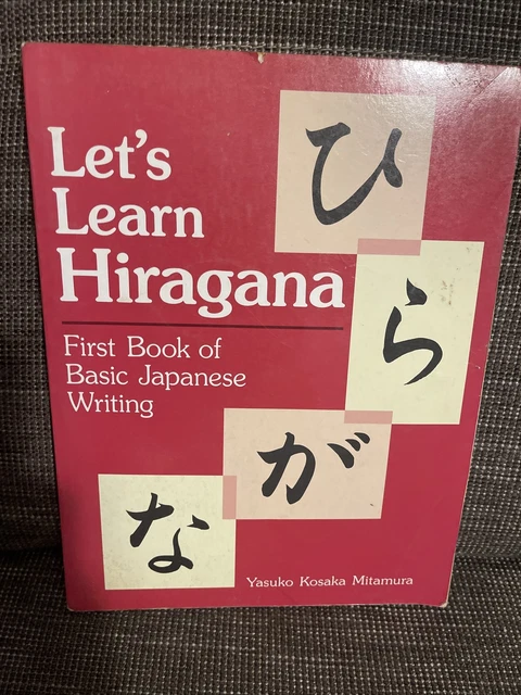 LET‘S LEARN HIRAGANA First Book Of Basic Japanese Writing EUR 1,99 ...