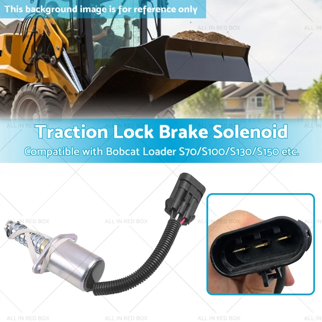 TRACTION LOCK PARK Brake Solenoid 6681512 7136559 For Bobcat 751 753 ...