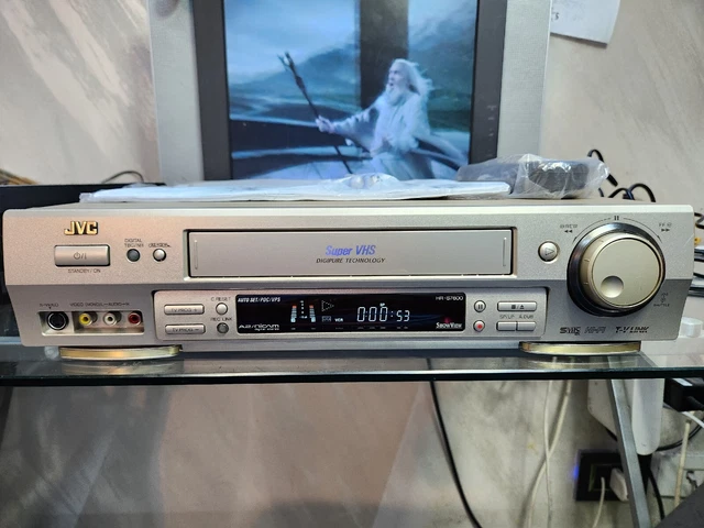 VIDEOREGISTRATORE SUPER VHS Jvc Hr-S7600 Nuovo Immacolato Tbc Dotazione ...