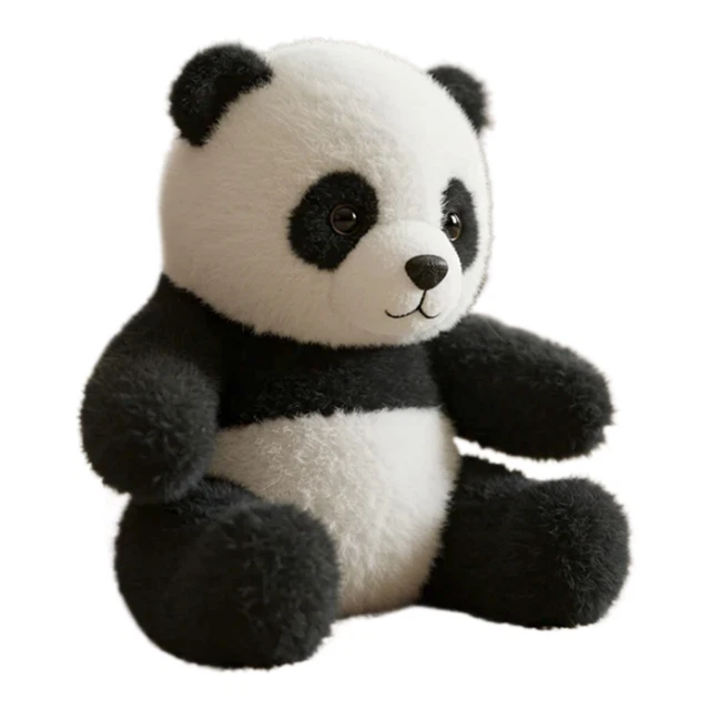 NEW PANDA STUFFED Animal Plush Toy Ultra-Soft Huggable Emotional Pandas ...