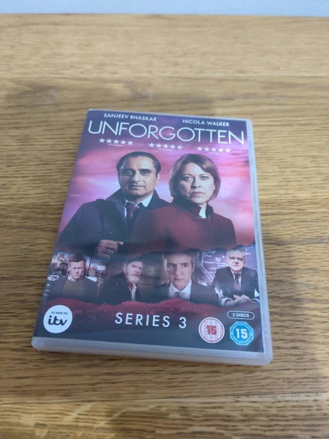 UNFORGOTTEN: SERIES 3 DVD (2018) Nicola Walker cert 15 2 discs Amazing ...