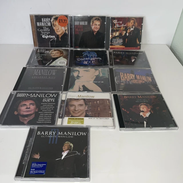 BARRY MANILOW CD Album Bundle x 13 See Description And Photos For ...