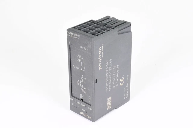PHYTRON 10012756, 1-STEP-DRIVE-5A-48V, Schrittmotorsteuerung, E:01 EUR 355,11 - PicClick DE