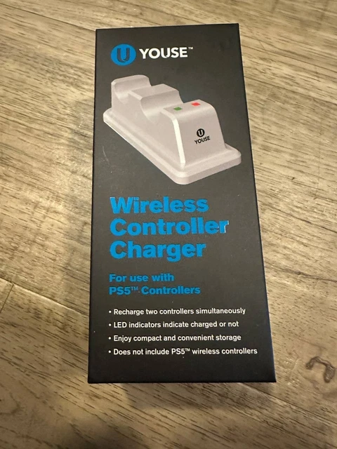 YOUSE DUAL WIRELESS Controller Charger Dock for PS5 – NEW Sealed $6.00 ...