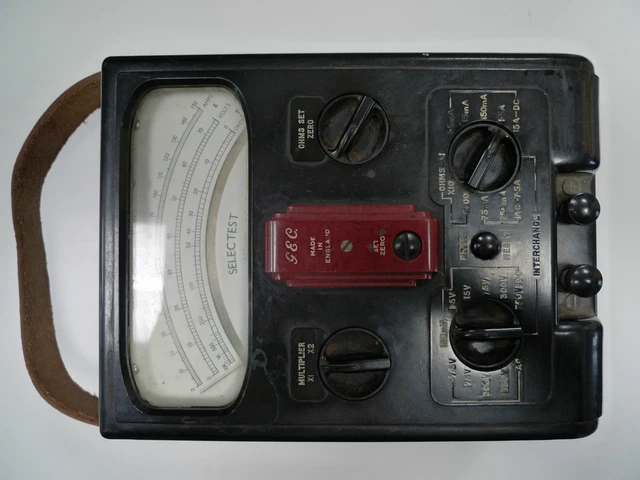 SELECTEST IV MULTIMETER GEC General Electric Co Volt Meter £124.99 ...