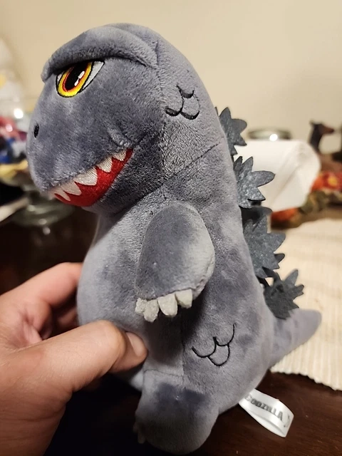 KIDROBOT PHUNNY GODZILLA Gojira 8" Plush Toy Grey Stuffed Animal $15.00 ...