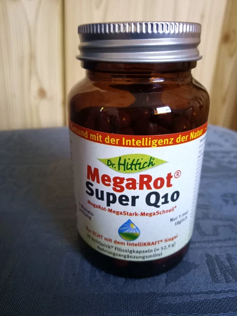 DR. HITTICH MEGA Rot Super Q10, MHD 08-2026 EUR 15,00 - PicClick DE