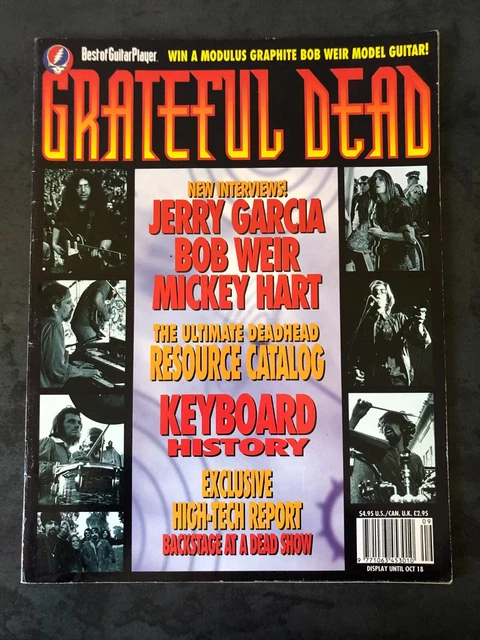 VINTAGE GRATEFUL DEAD Magazine 1993, Jerry Garcia, Bob Weir, Mickey ...