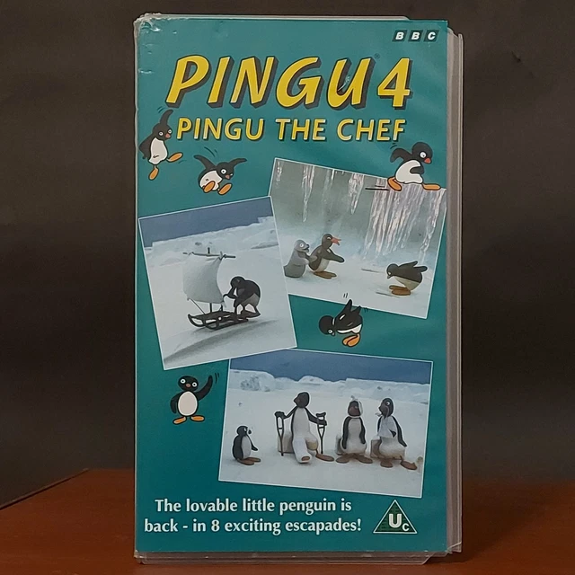 PINGU 4 PINGU The Chef Vhs Video Tape Kids Penguin Classic Childrens ...