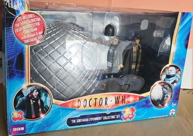 DOCTOR WHO THE Sontaran Experiment Figure Set. Fourth Doctor, Field ...
