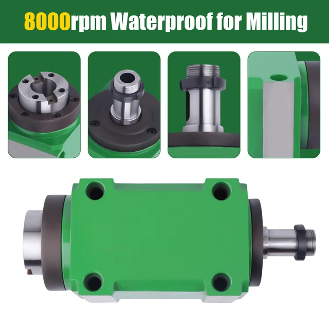 6000RPM/8000RPM BT30 SPINDLE Unit CNC Drilling Milling Power Head ...