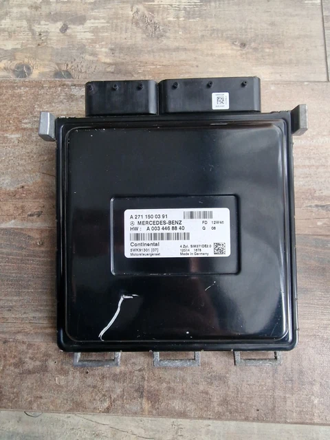 MERCEDES W204 W212 Frei Motorsteuergerät Steuergerät Ecu A2711500391 ...