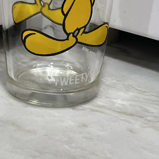 VINTAGE 1973 TWEETY Bird Pepsi Collector Glass Series Looney Tunes ...