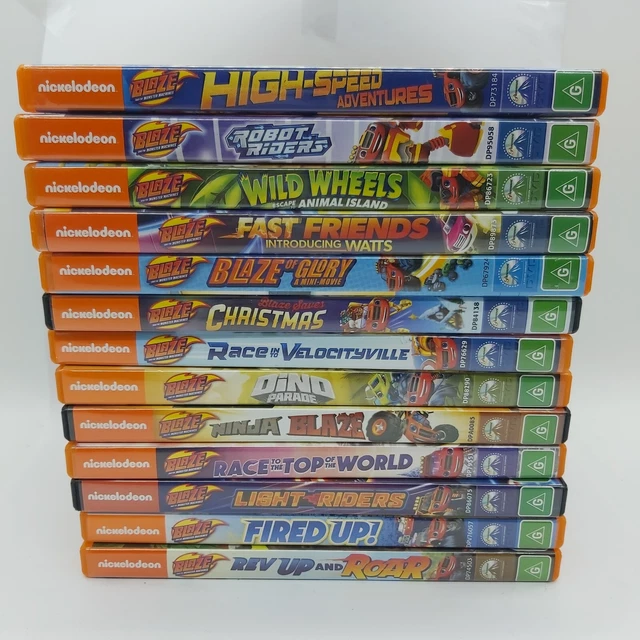 BLAZE AND THE Monster Machines DVD 13x Bulk Bundle Region + Free ...